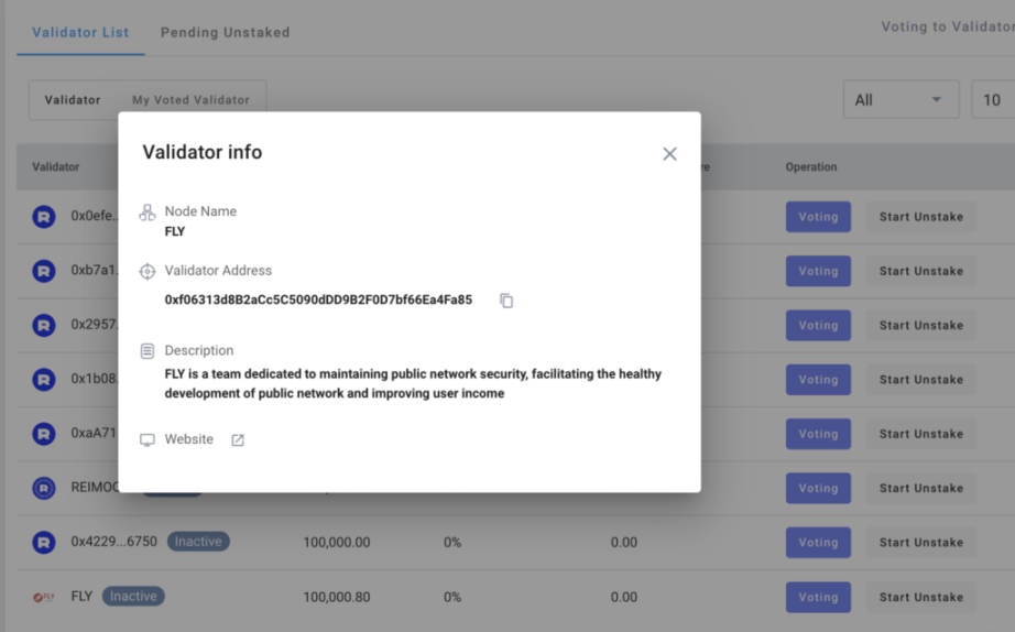 REI Network Node Voting Tutorial - Foresight News