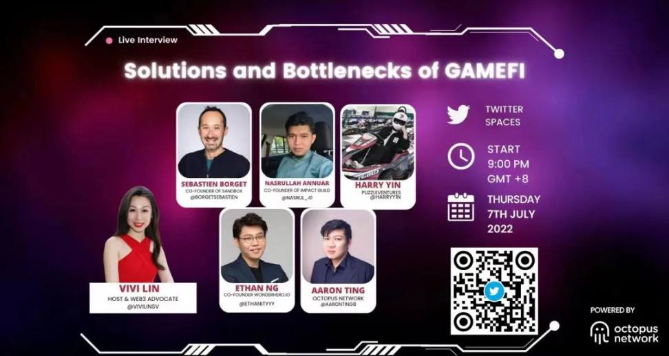 沙龙预告｜GameFi 领域的瓶颈和解决方案 - Foresight News